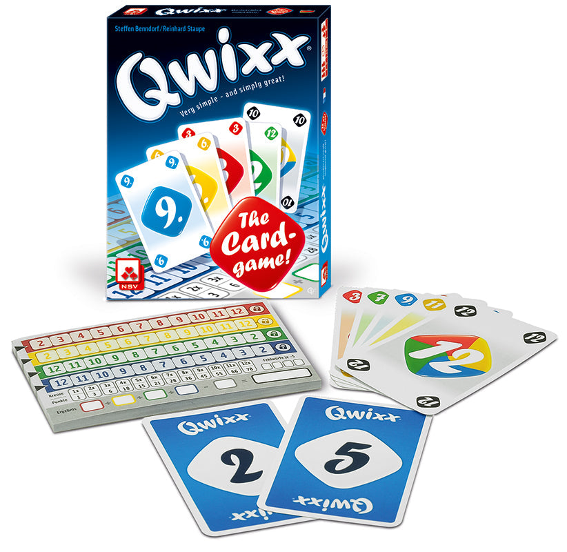 NSV Qwixx the Card Game International - Družabna igra s kartami sicer ...